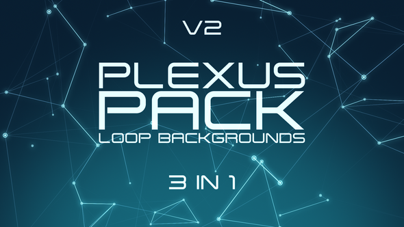 Plexus Loop Pack V2, Motion Graphics | VideoHive